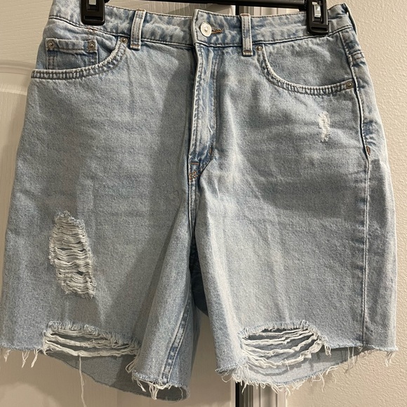 Divided | Shorts | Dividedby Hm Distressed Denim Shorts | Poshmark